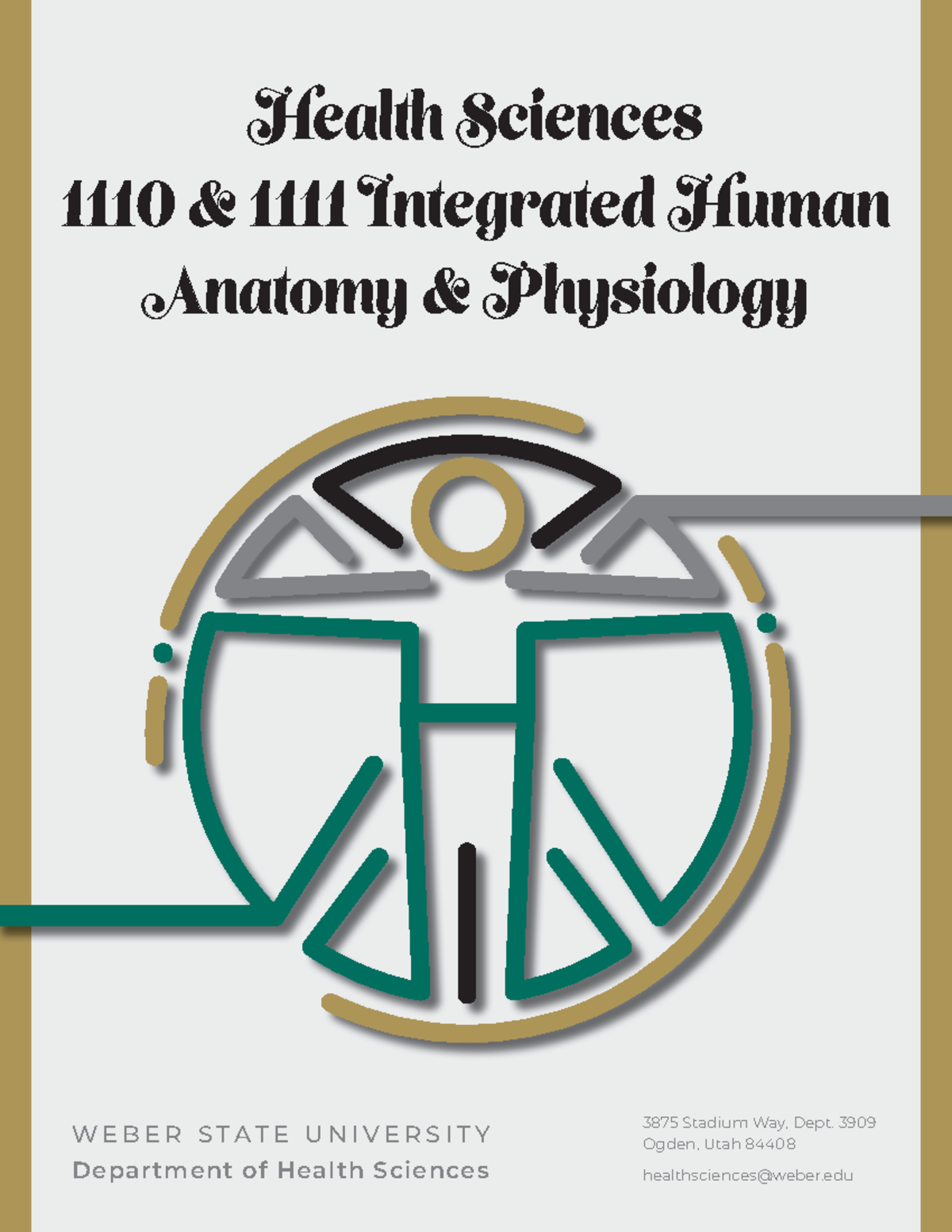 HTHS 1110 Textbook Cover - W E B E R S T A T E U N I V E R S I T Y ...