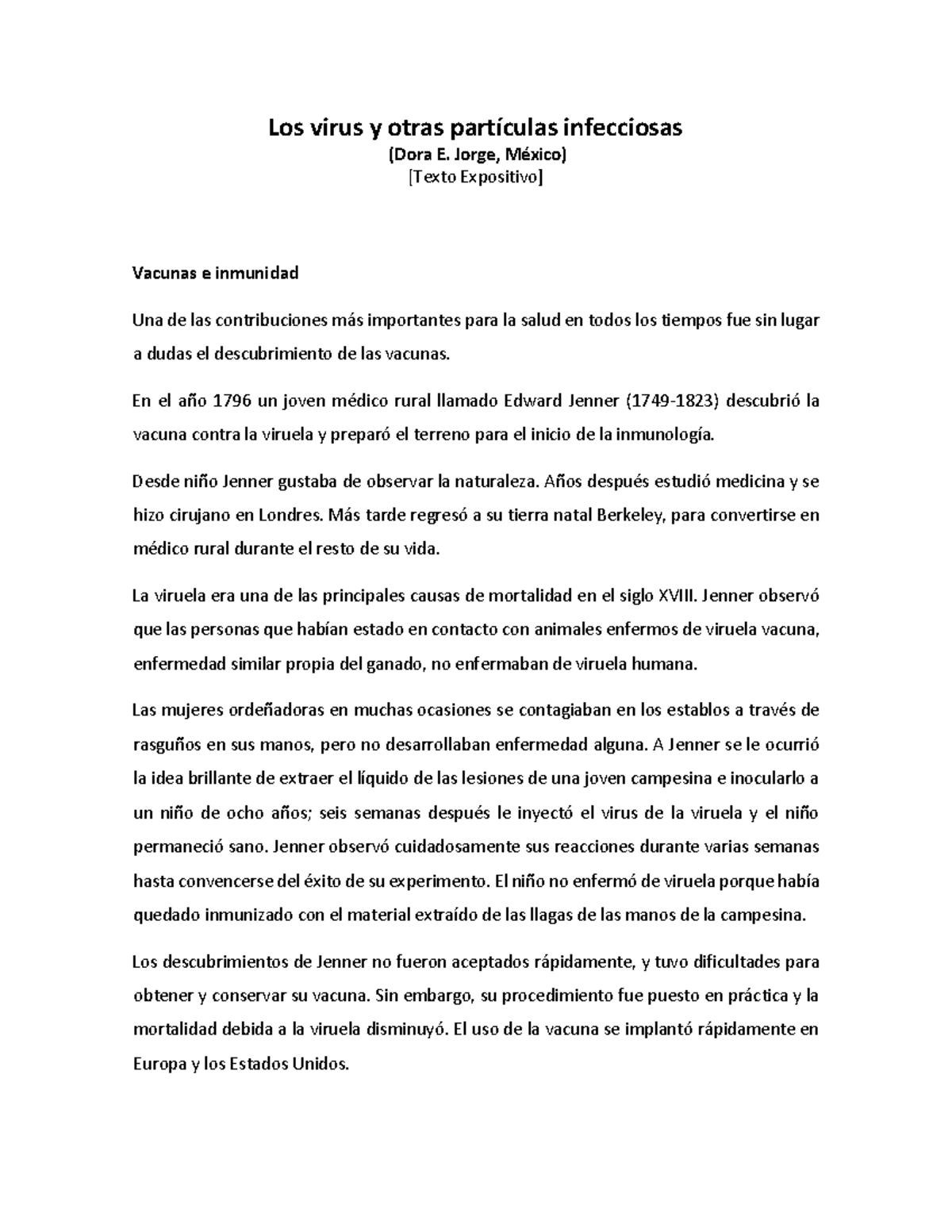 Losvirus vl M2F6 - Los virus y otras partÌculas infecciosas (Dora E ...