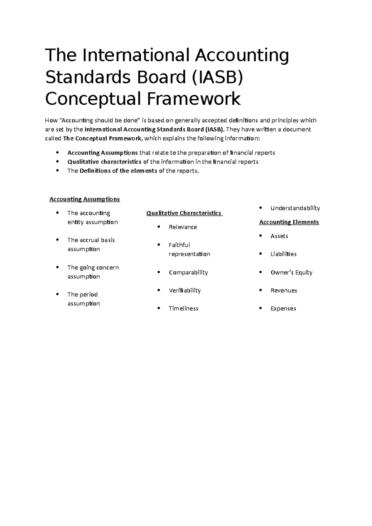 Chapter 3 Notes The International Accounting Standards Board IASB chapter-3-notes-the-international-accounting-standards-board-iasb
