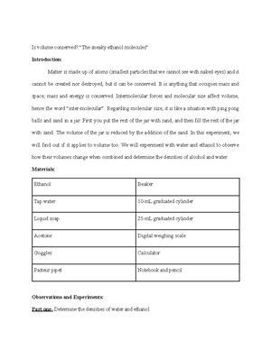Lab #6 report - chem lab 106 experiment #6 - VSEPR and molecular shape ...