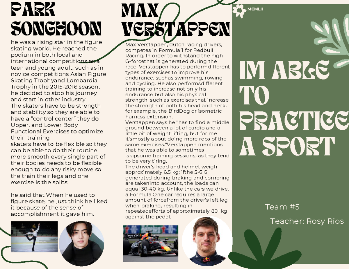 triptico etapa 3 - MCMLII he was a rising star in the figure skating ...