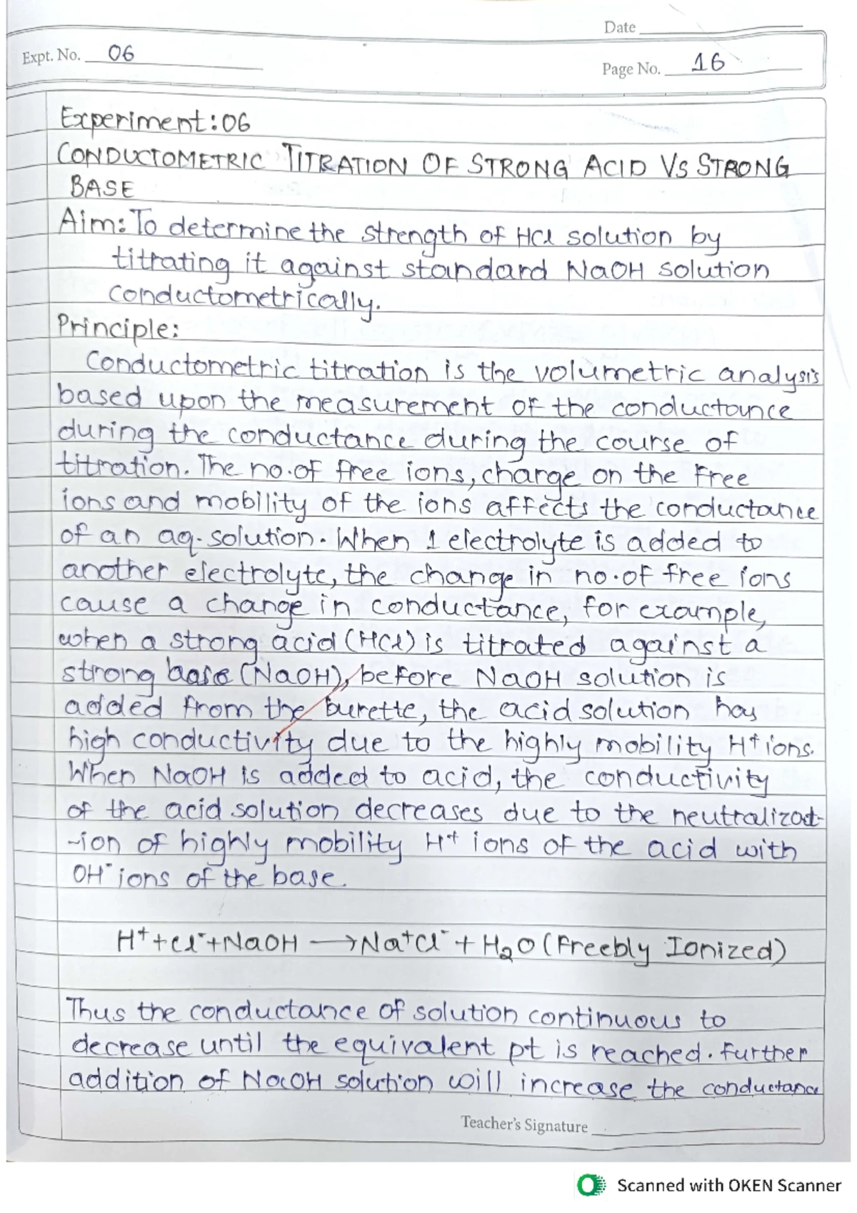 Ecl exp 7 - super position theorem - Expert moent:07 B TLO (REDox TITRATION) Atm: To determite ...