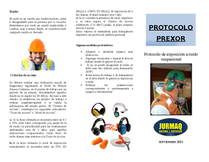 Triptico Silicosis - polvo - higiene en la industria gastronómica - Extracción forzada de aire ...