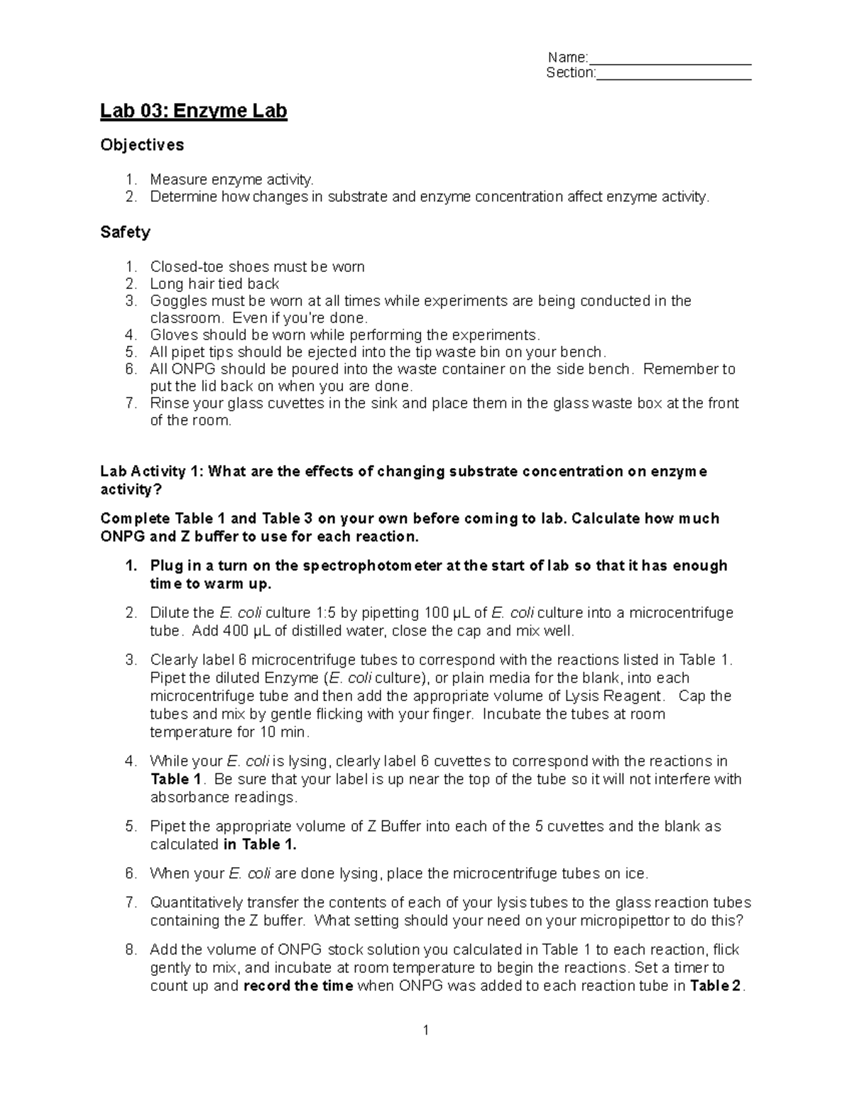 Enzyme Lab Protocoland Datasheet v4-1 - Section ...
