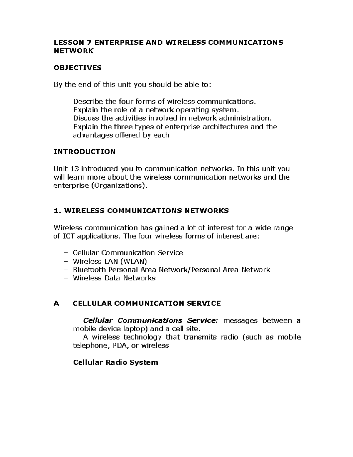 ICT 2 Reference 3 (Lesson 7-8)-converted - LESSON 7 ENTERPRISE AND ...
