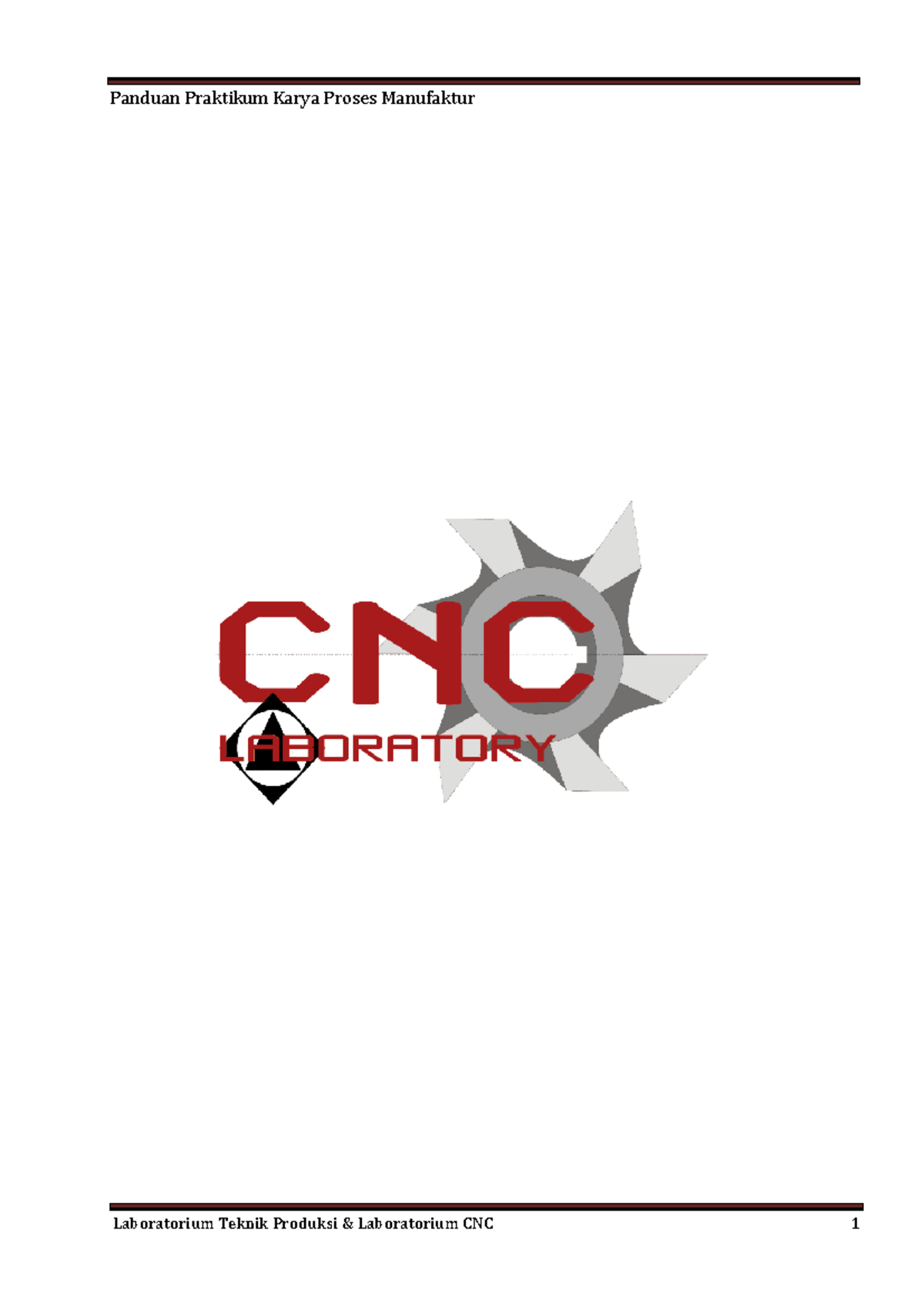 Modul Proyek Manufaktur TU-3A CNC YUSRI BANGUN SAMUDRA - PRM- 08 Mesin ...