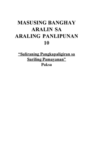 DLP AP 7 Sept.2, 2024 Q1 W3 - Address: Northern Paligue, Padada, Davao ...