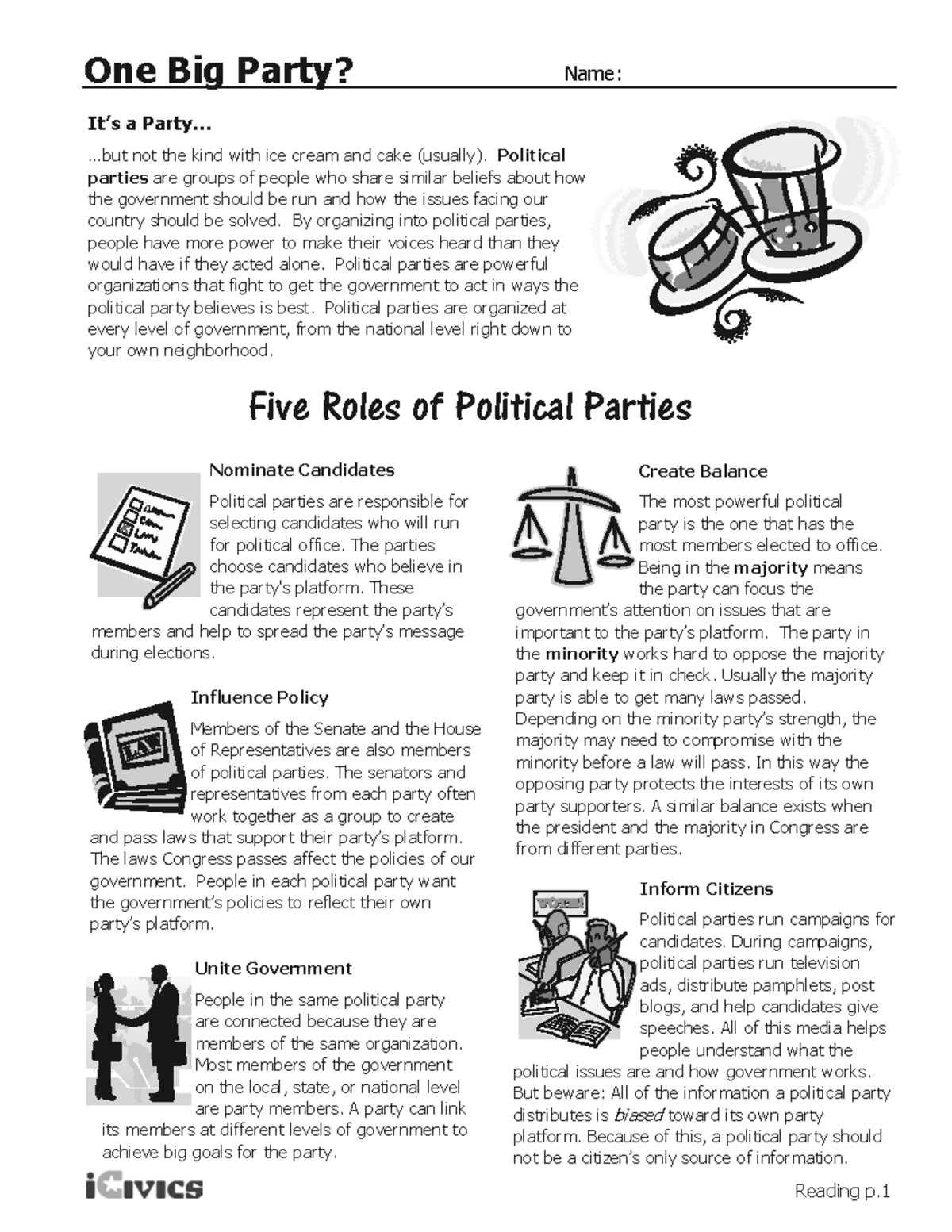 One Big Party 0 2 - This slide help you to get more information about ...