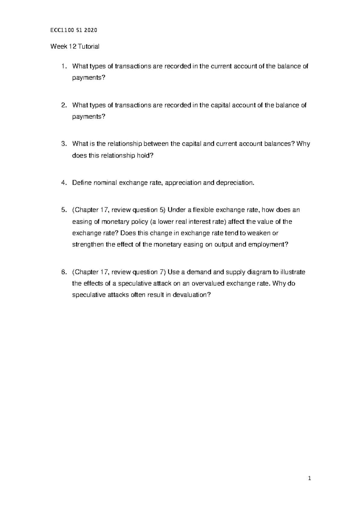 W12 tute - This is the tutorial practice questions. - Warning: TT: undefined function: 32 ...