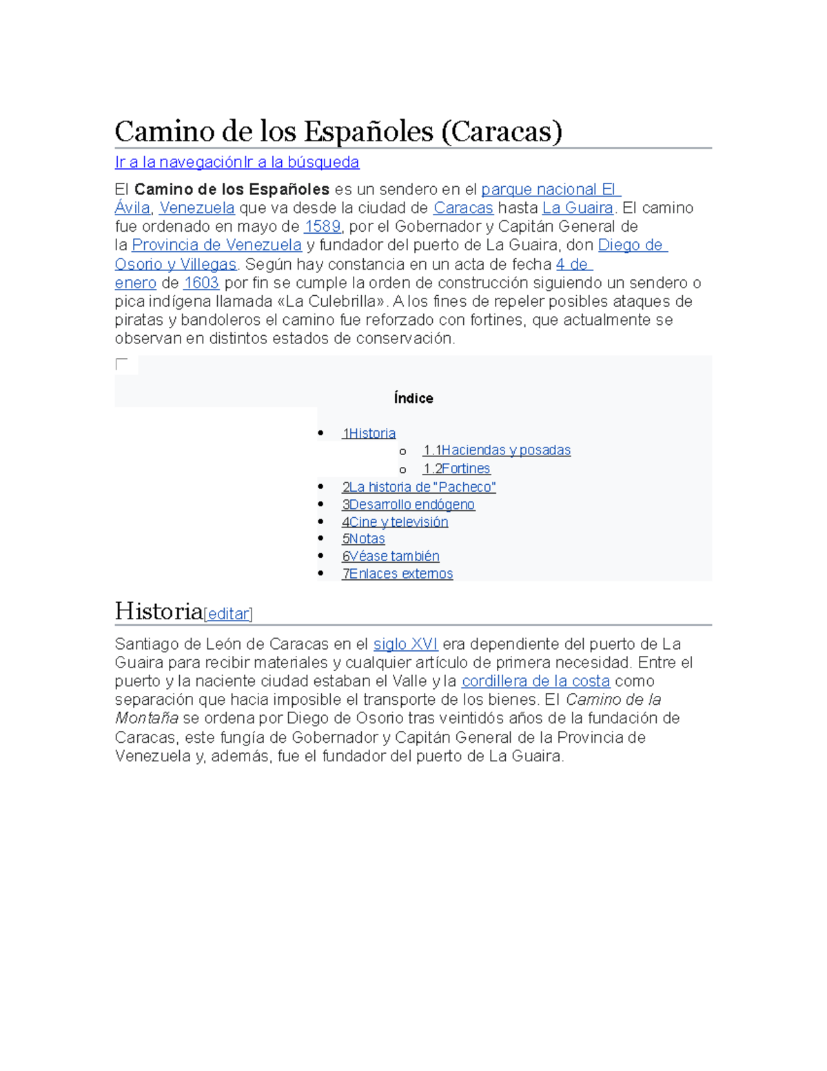 ensayo sobre los cmainos de los españoles HISTORIA - Historia de México ...