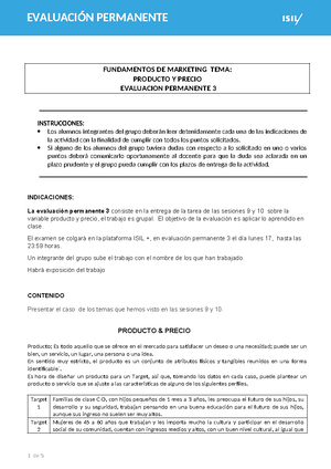 Fundamentos DE Marketing - Examen Final F - EVALUACIÓN FINAL EVALUACIÓN FINAL FUNDAMENTOS DE ...