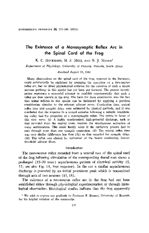 BIO304 Module 1 Notes - Module 1 Notes Define the nervous system? 1 ...