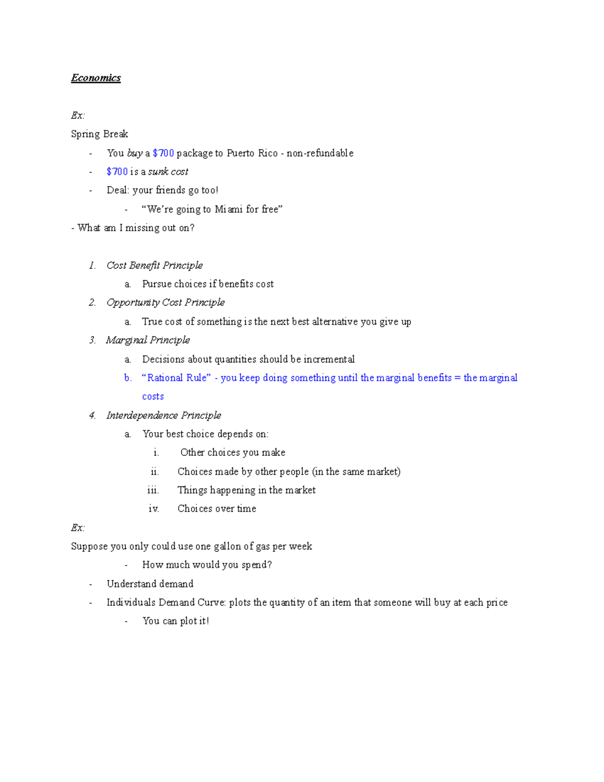 Economics - Here are some lecture notes that can help you in your ...