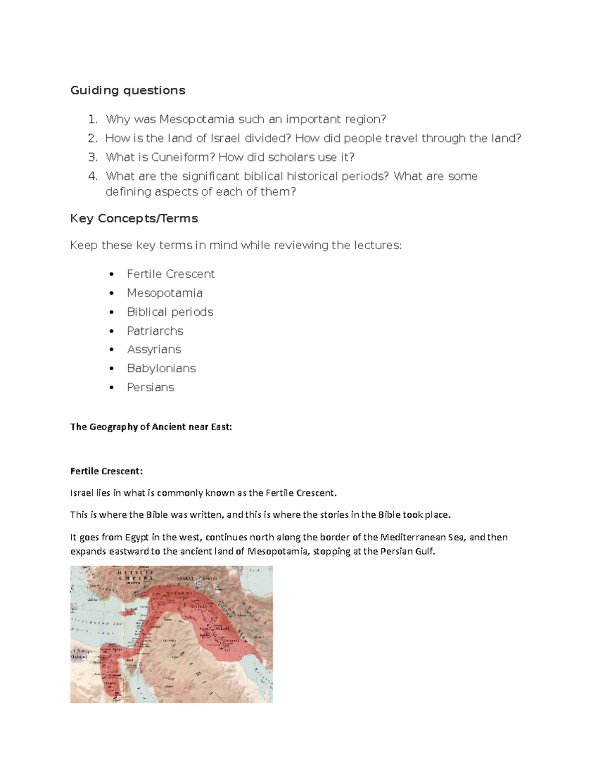 THEO 202 Lessons 3-4 - Lesson 3-4 Notes - Guiding questions 1. Why was ...