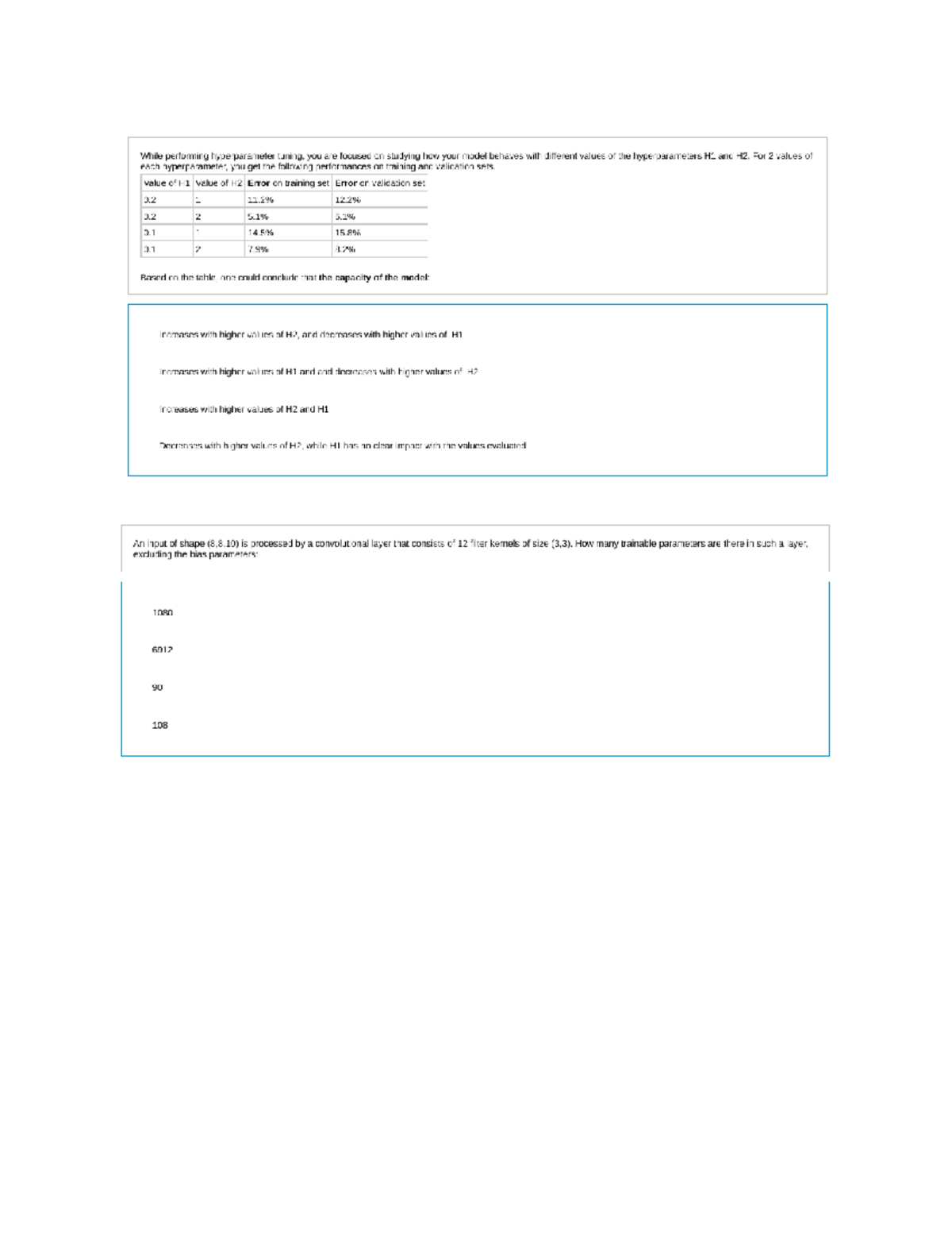 Deep Learning Example Exam Questions - Studeersnel