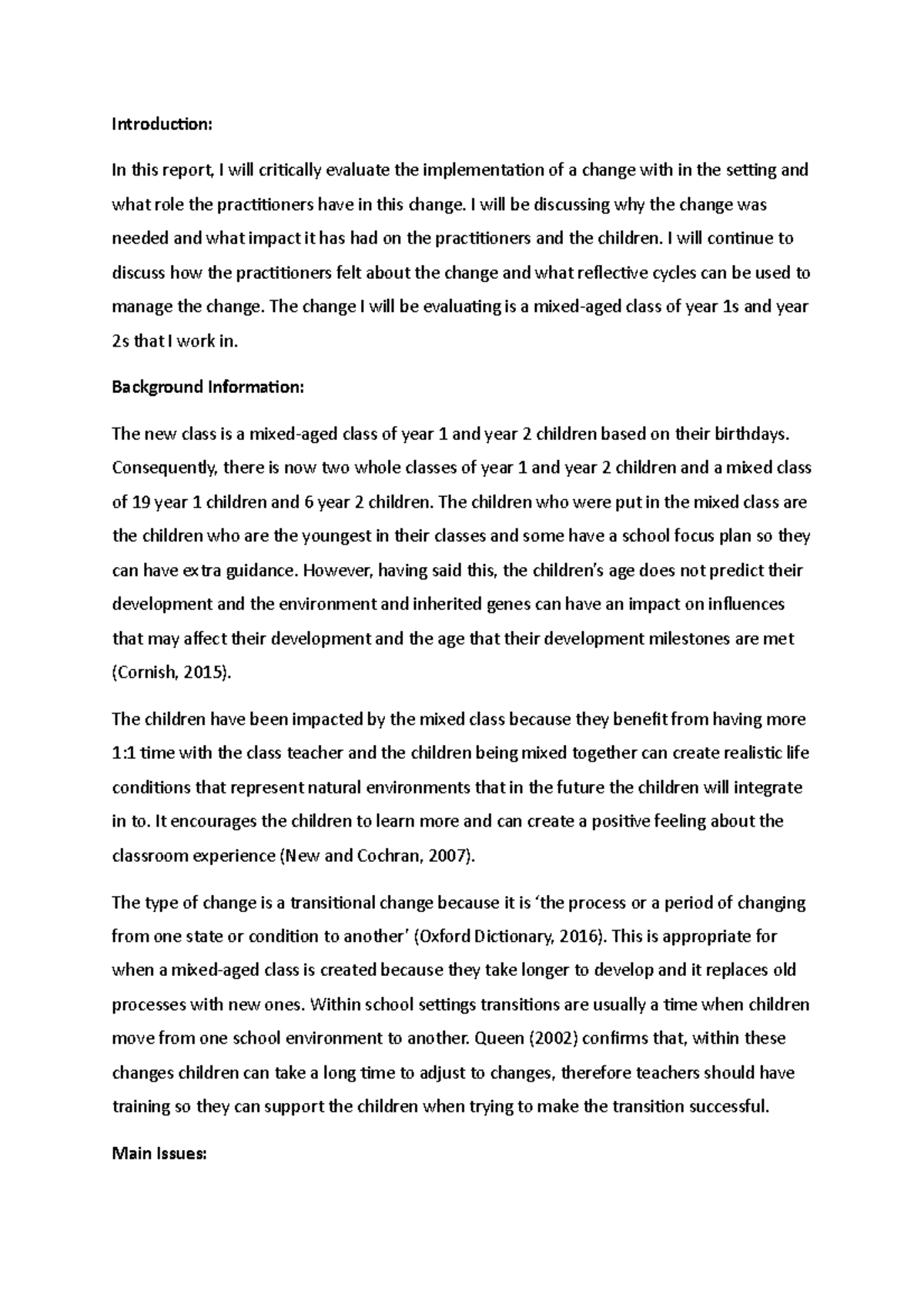 Secondary research 2 - Present and evaluate secondary research and ...