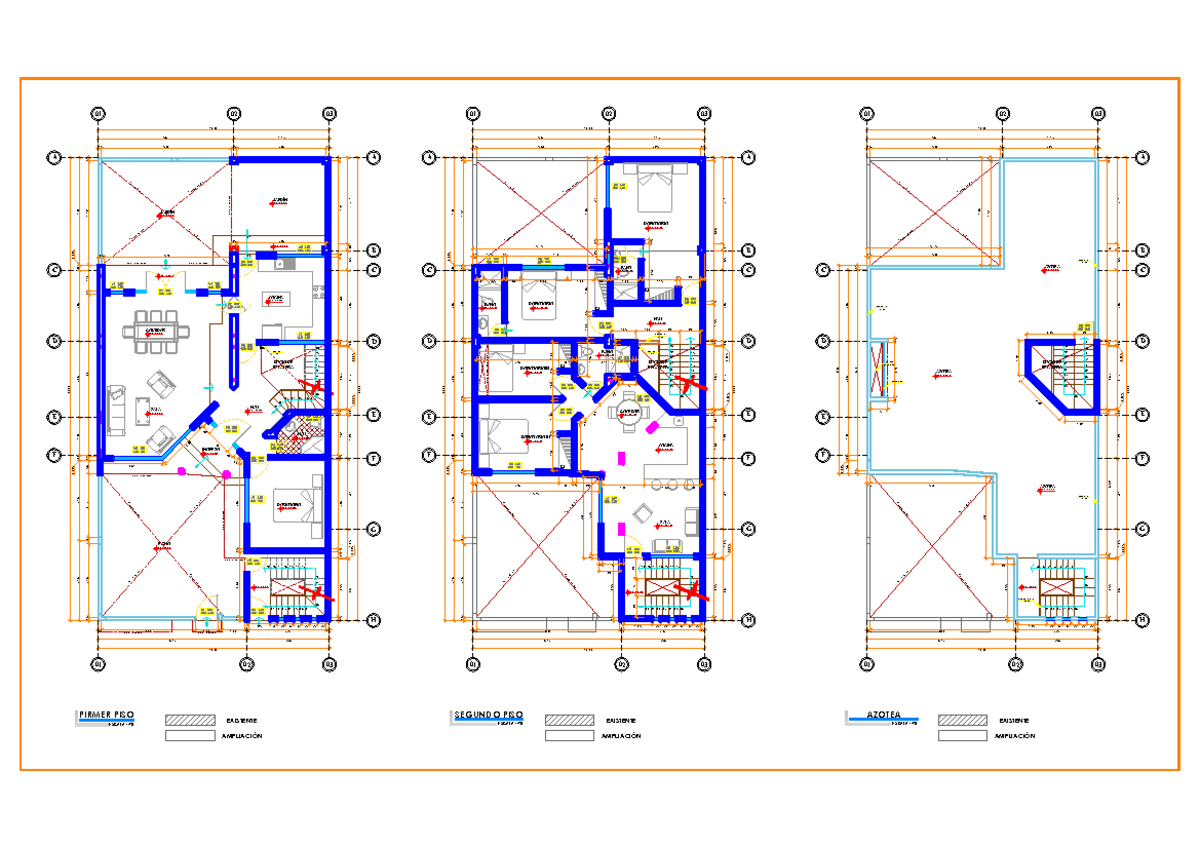 Planos-Model - .... - Proyección de vacío Proyección de vacío Cl. Cl. ####### 3. ####### 3 ...