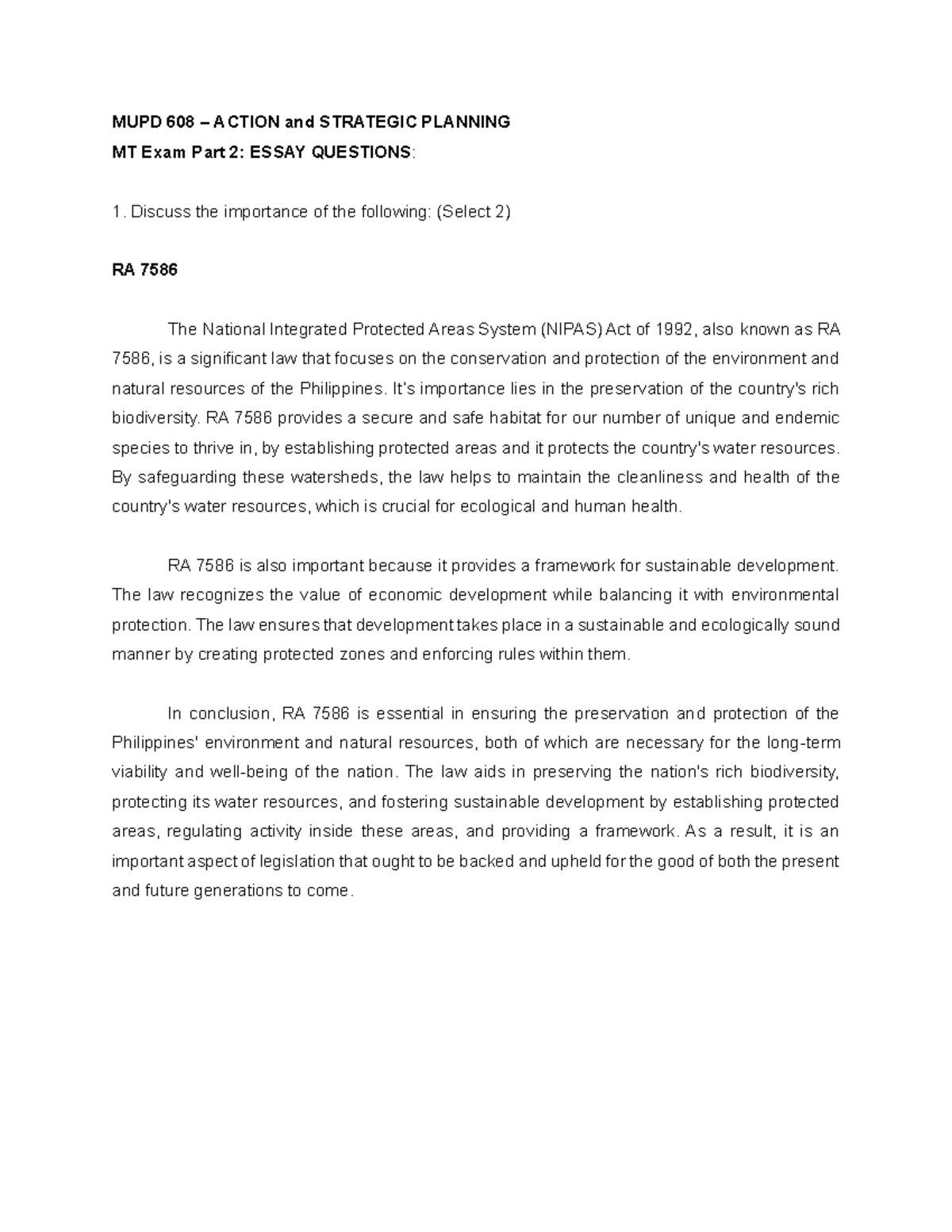 Faltado, Lara Gale MUPD 608 MT – Part 2 - MUPD 60 8 – ACTION and ...