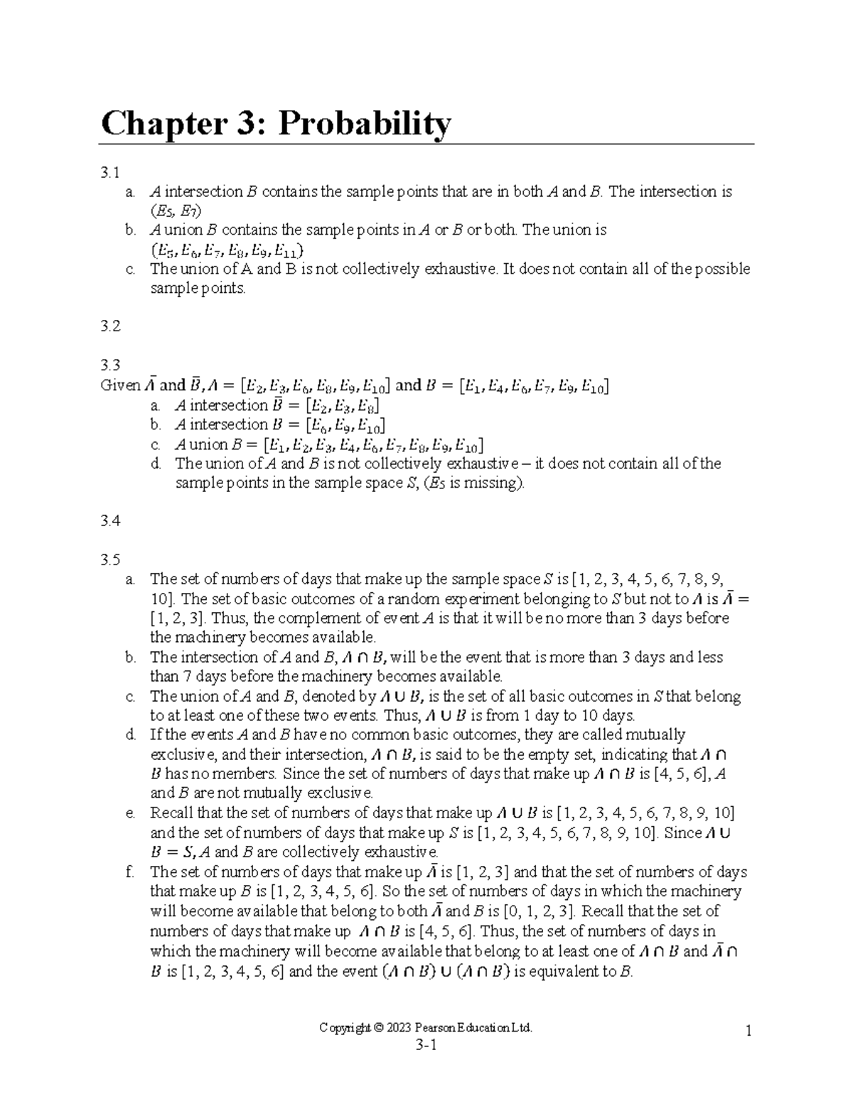 CH03 - Nothing - Copyright © 20 23 Pearson Education Ltd. 3 - 1 1 ...