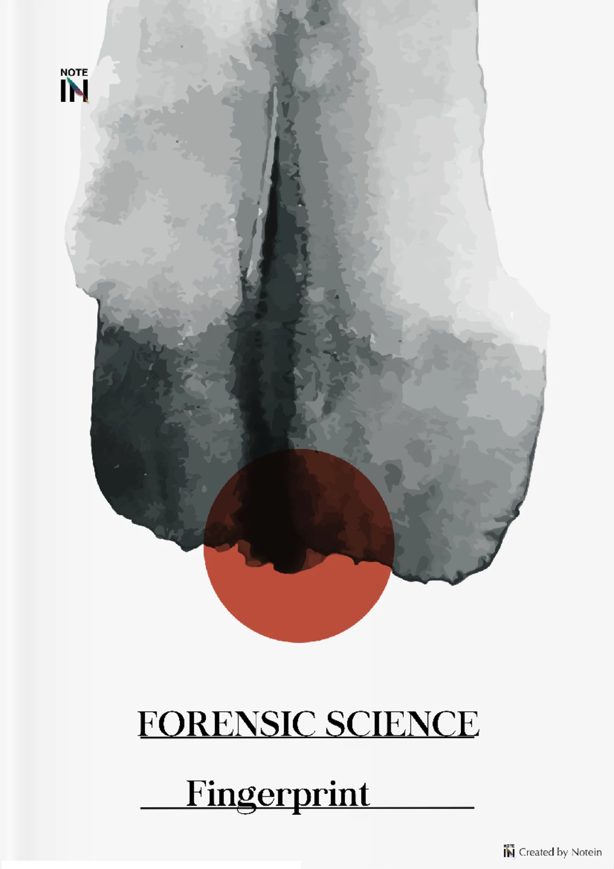 Forensic science fingerprint - NOTE IN FORENSIC SCIENCE Fingerprint ...