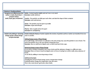 Classification of Matter - Classifying matter Matter exists in four ...