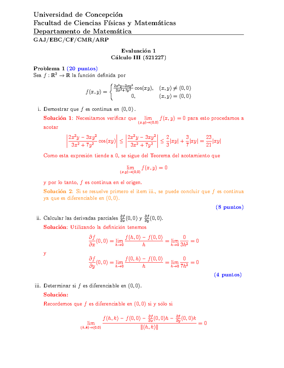 Pauta certamen 1 c3 - Universidad de Concepci ́on Facultad de Ciencias ...