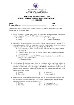 Stat Prob Activity Sheet 6 7 Fourth Quarter - Q Name: Armel Grace ...