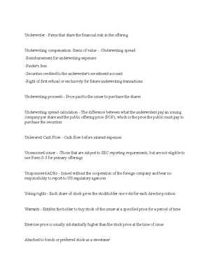 Note 24 - Series 75 - Incurrence Covenant - Incurrence covenants only ...