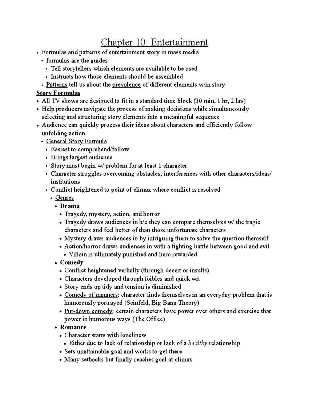 Chapter 10 Book Notes - Professor David Moscowitz - Chapter 10 ...