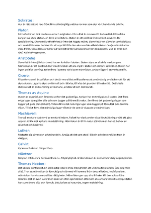 Instuderingsfrågor - Läsår 1 - Sant eller falskt frågor Sant Falskt ...