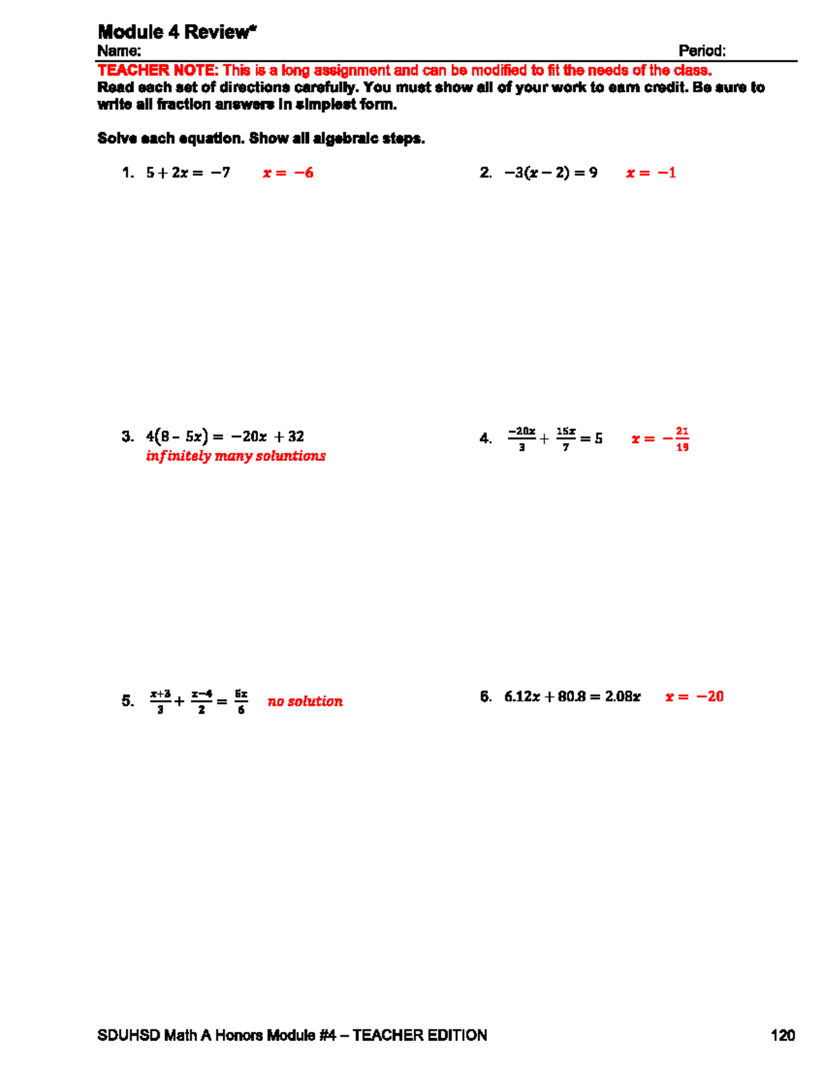 MAH Module 4 Review Answer Key - Studocu