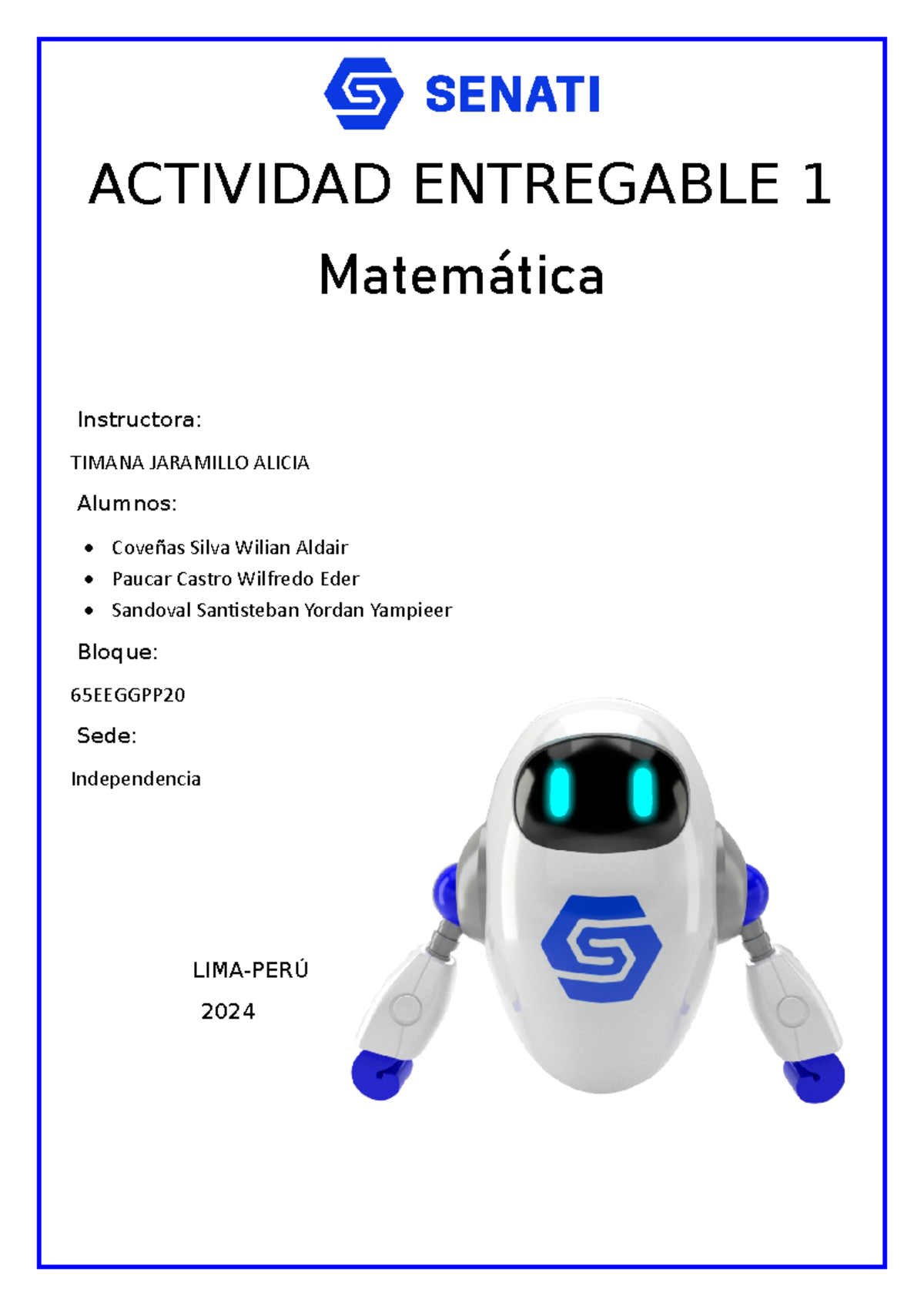 Actividad+ Entregable+3+matematicas+2024 - ACTIVIDAD ENTREGABLE 1 ...