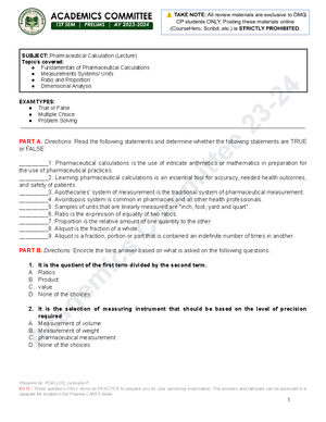 Physical Science Q2 Module 1 - Senior High School Physical Science ...