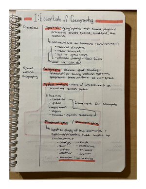 Ch12 - GEOG 1A, Fall 2022, Prof. Cassandra Hanson - GEOG 1A - Studocu