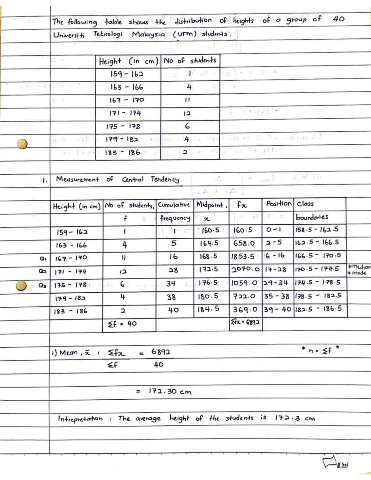 Document 12422 - STA108 - Statistics & Probability - Studocu