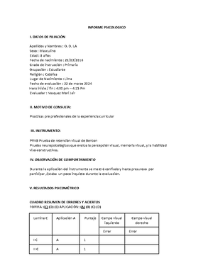 Examen PLC IV Nivel (Entrada) 2023-1 9no Plan D - PRUEBA DE NIVEL DE LOGRO DE COMPETENCIAS DE ...
