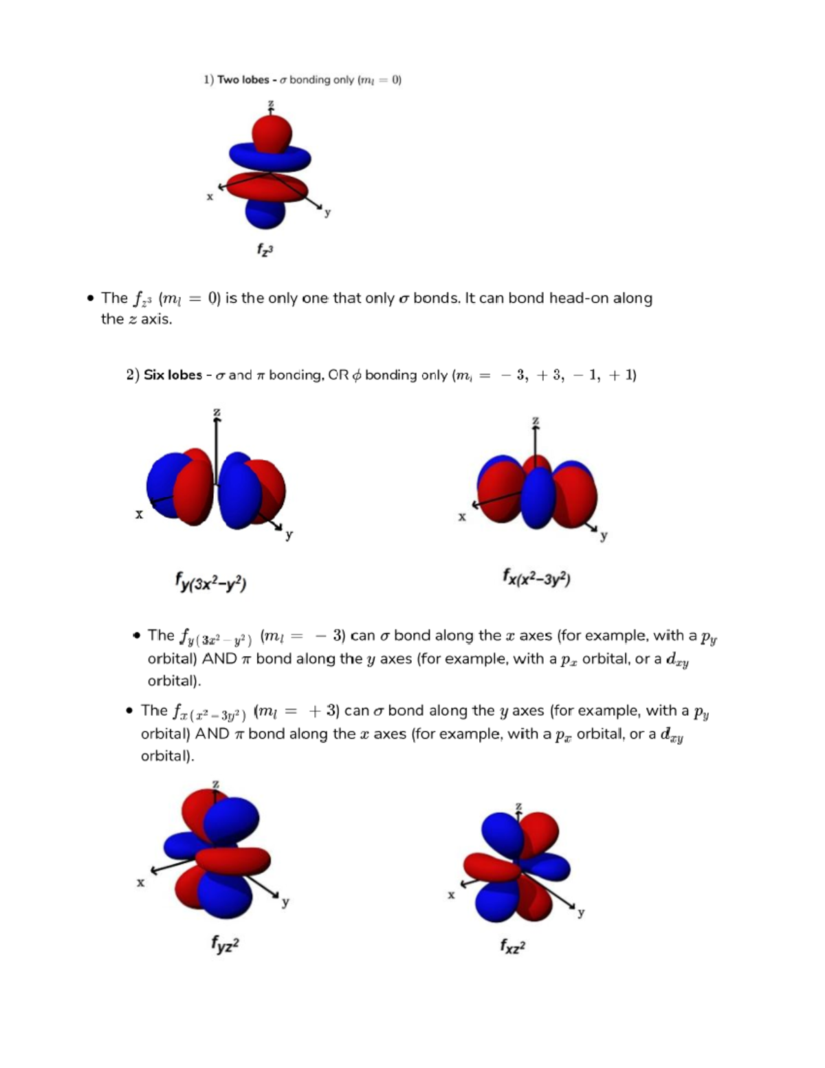 Diff between 4f and 5f orbitals - Among the rest of the seven orbitals, 5fy(3×2-y2) and 5fx(x2 ...