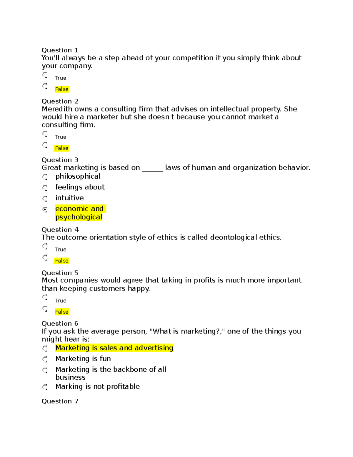 Quiz-1 Objective 1-2 - Quiz - Question 1 You'll always be a step ahead ...