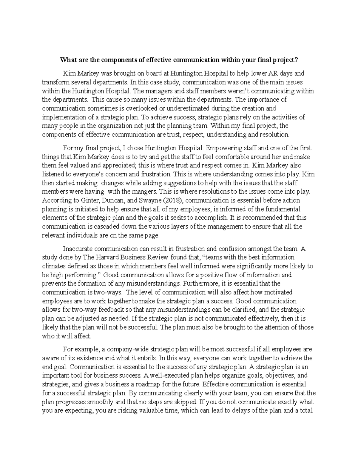 DPW6C - This assignment comes from my Strat course . - What are the ...