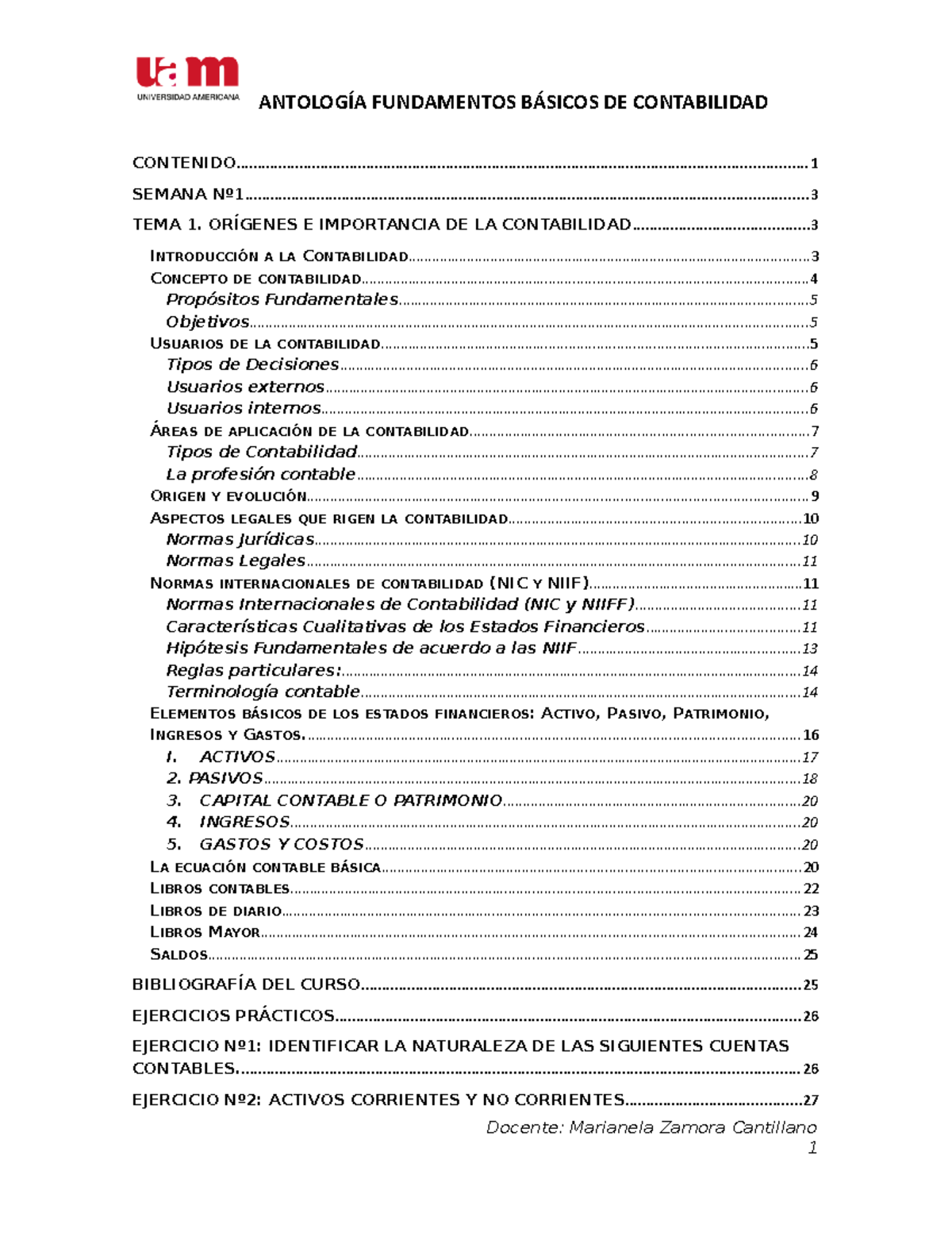 TEMA 1. Orígenes E Importancia DE LA Contabilidad - Contenido - Studocu