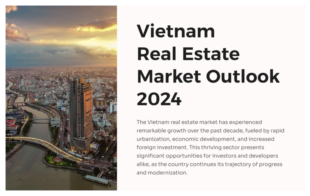 Vietnam Real Estate Market Outlook 2024 - Market Overview 1 Market Size and Value The Vietnam ...