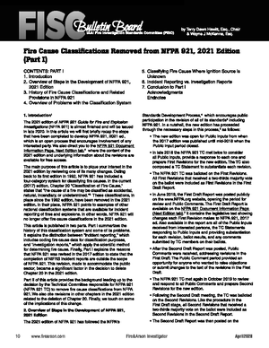 NFPA 921 21 Fire Investigation - HOW IS THE STANDARD USED AND WHAT ARE ...