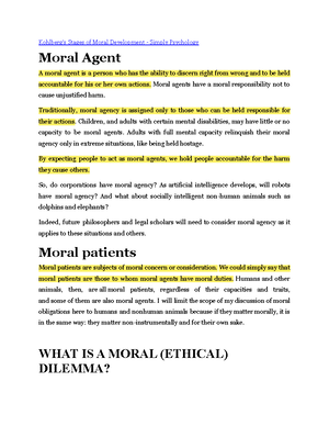 Lecture 4 - Collected Note - Lecture 4 Moral Philosophy Moral ...