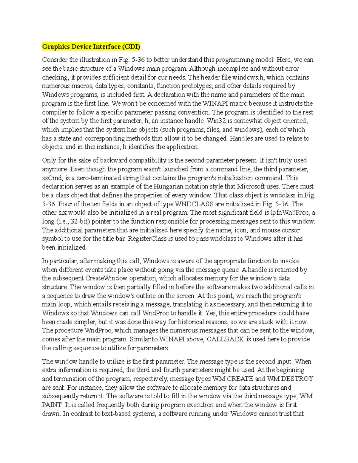 Graphics Device Interface (GDI) - Graphics Device Interface (GDI ...