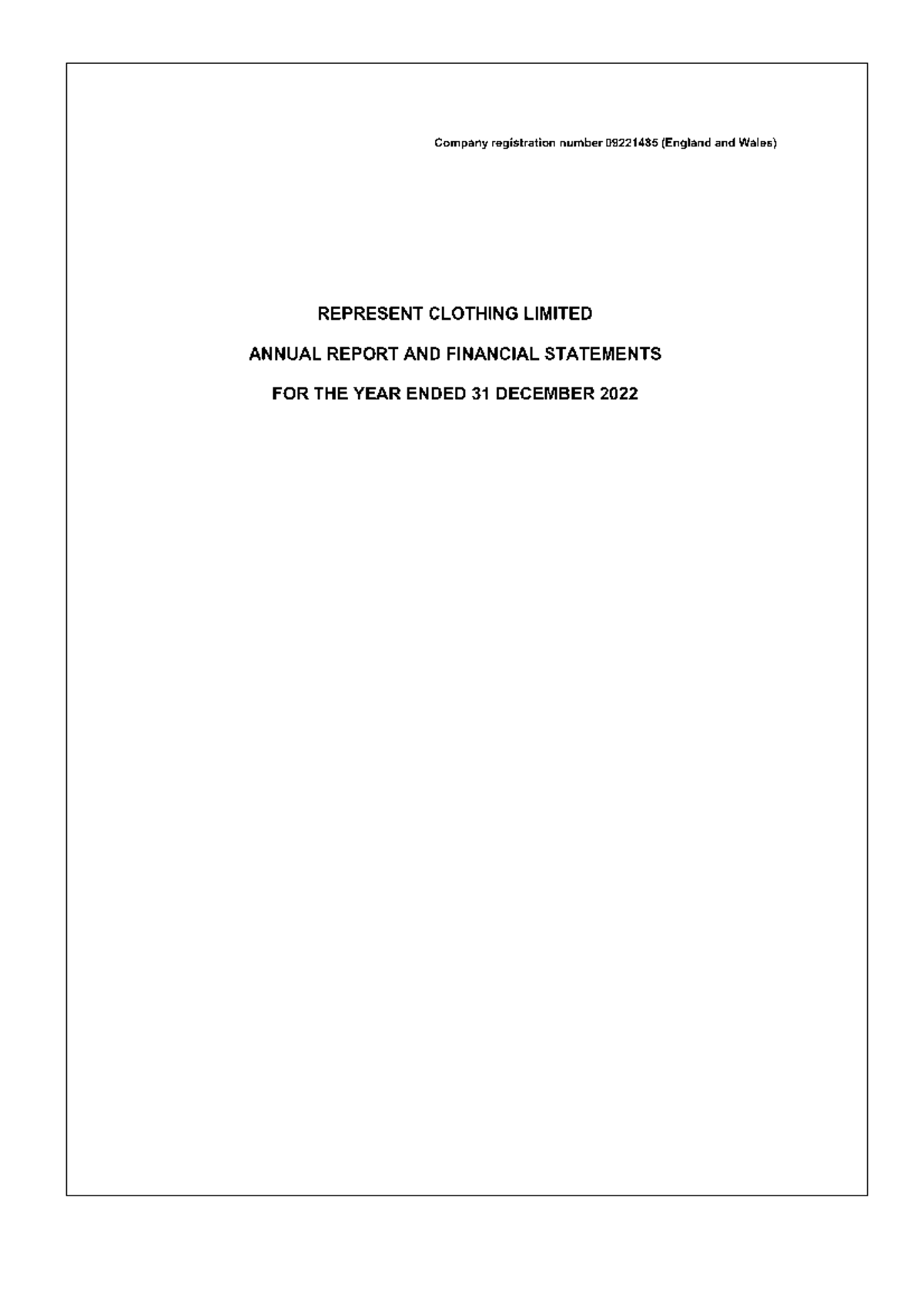 Annual report example - Financial Accounting - Studeersnel