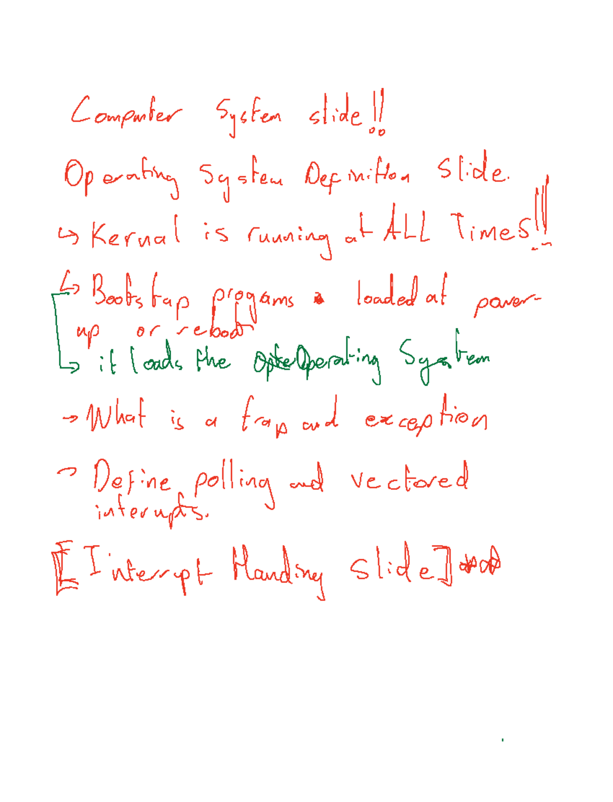 457 rough class notes - CPSC 457 - Studocu