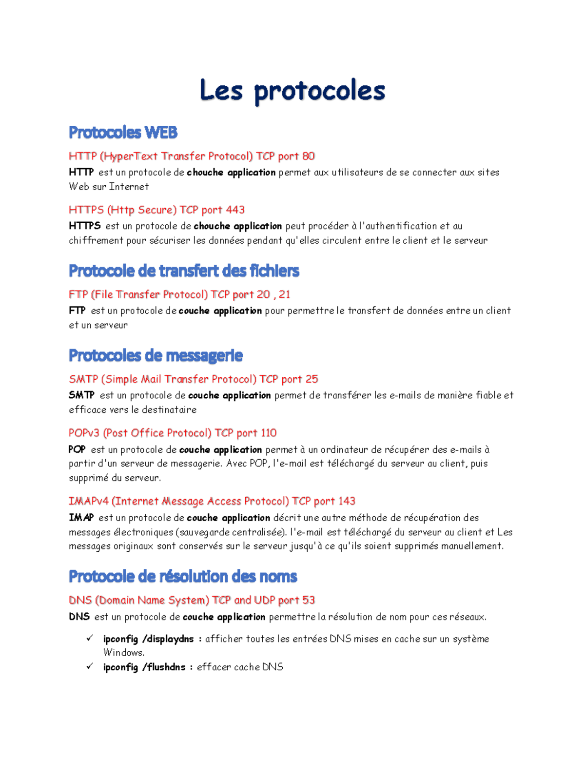 #5 Protocoles en résumé - Les protocoles HTTP (HyperText Transfer ...