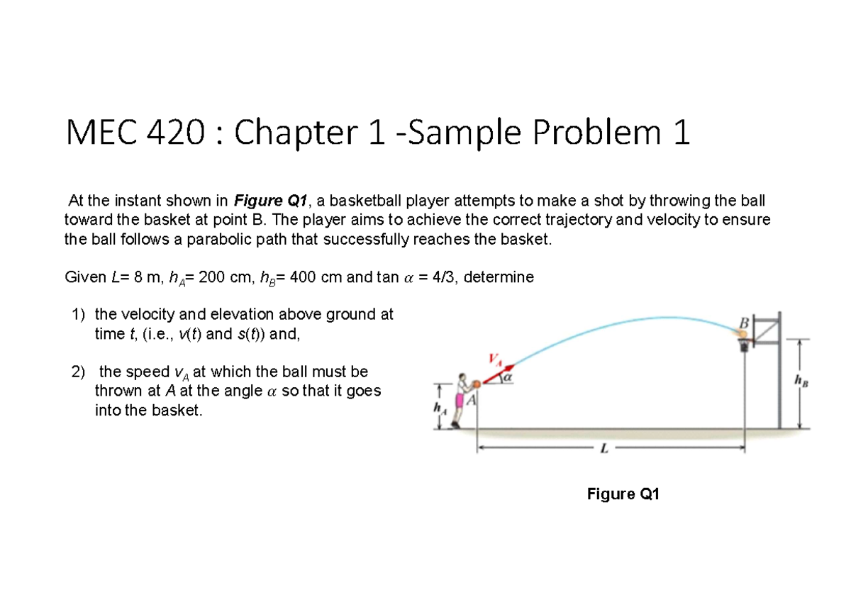 MEC420 - Sample Problems Chapter 1 - MEC 420 : Chapter 1 -Sample ...