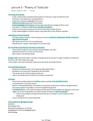 Bio 104 lecture 14 - Biology 104-ecology and evolution, Speciation and the Devils Hole Pupfish ...