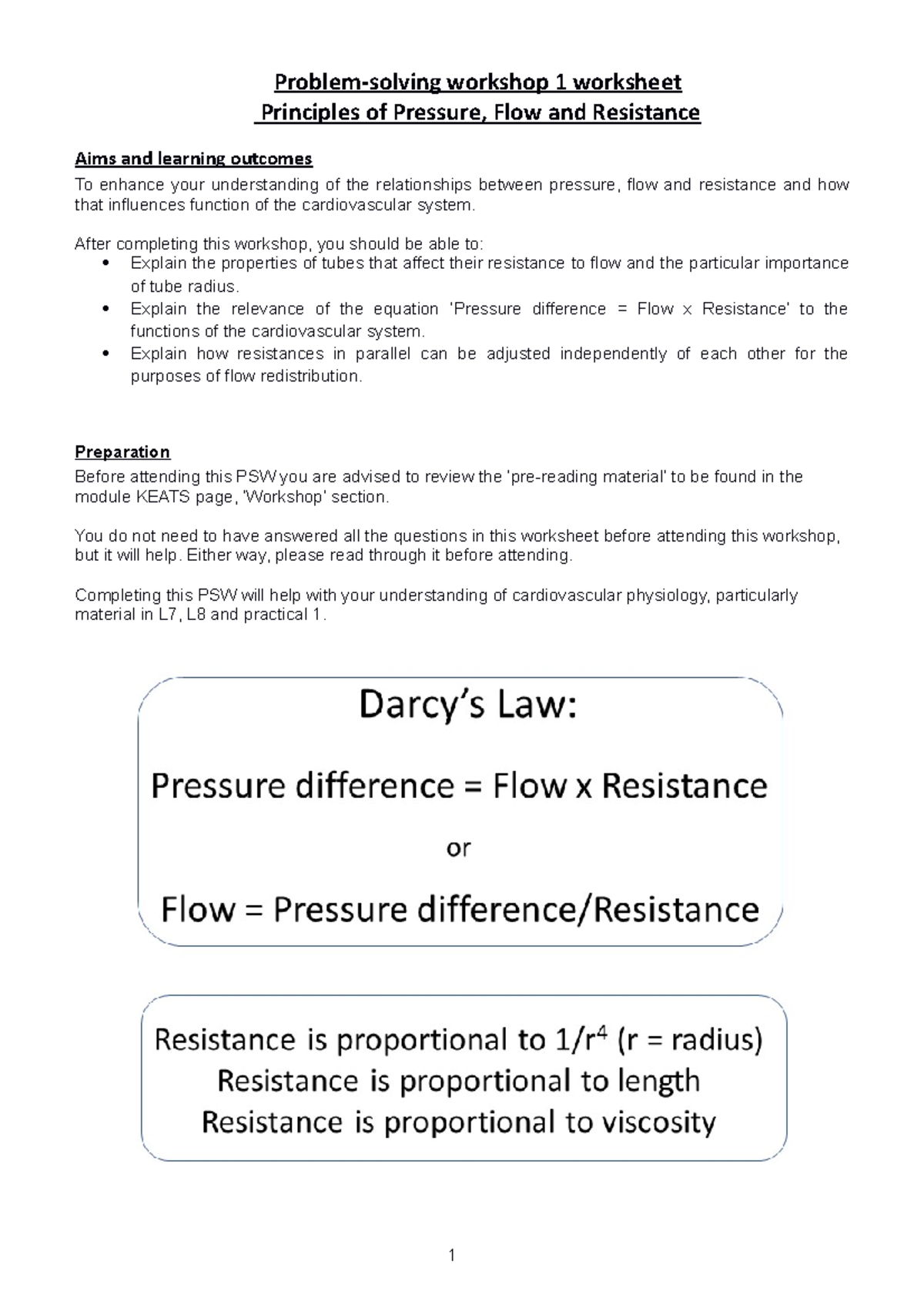 PSW1 Pressure Flow and Resistance-answers-student-2324 - Problem ...